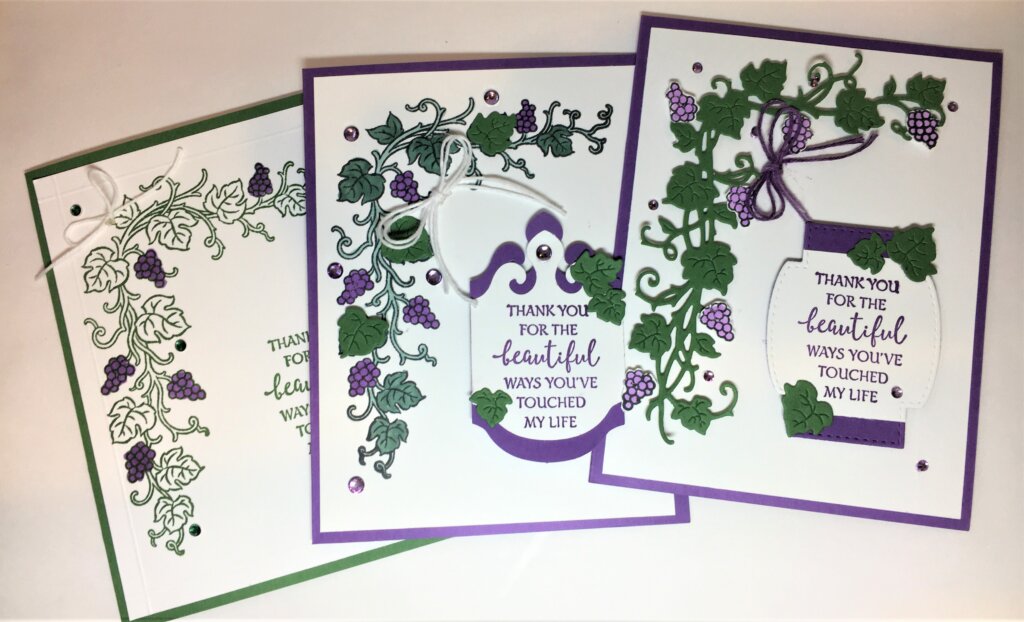 Simple to Simply Stunning Forever Grapevine Card - Ink and Ingenuity