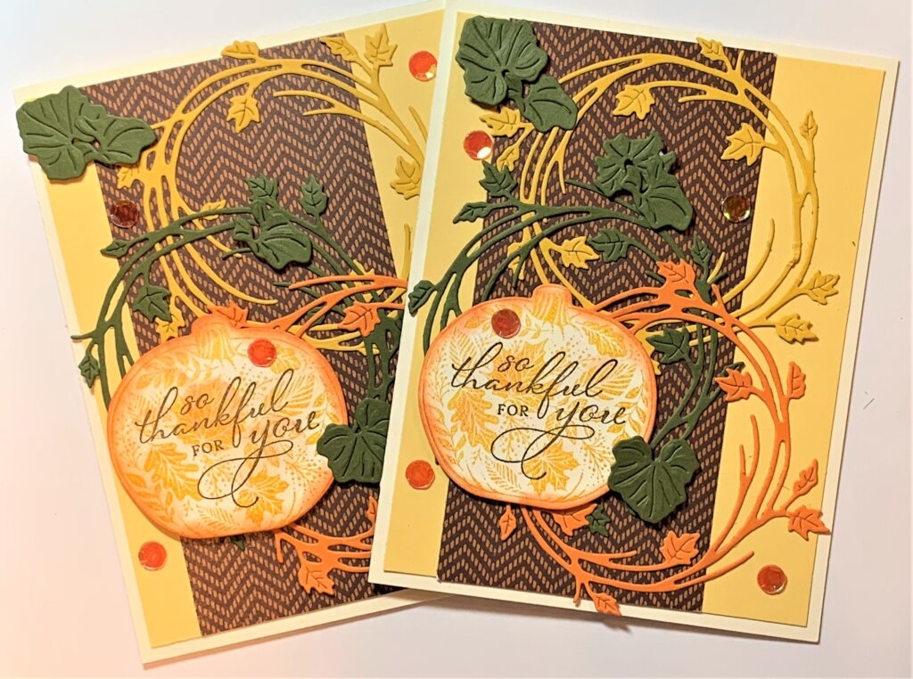 So Thankful For You Fall Card - Ink and Ingenuity