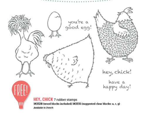 Hey Chick Stamp Set - Ink and Ingenuity