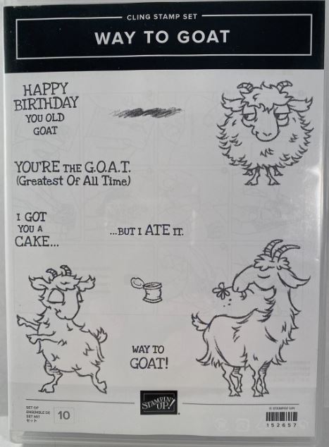 Way To Goat Stamp Set - Ink and Ingenuity