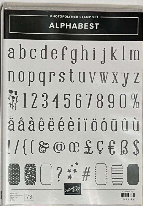 Alphabest Stamp Set - Ink and Ingenuity