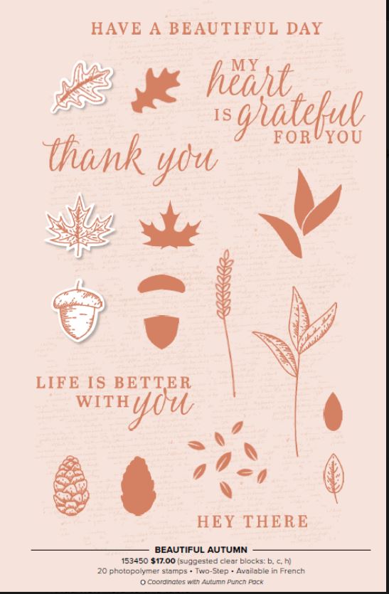 Beautiful Autumn Stamp Set - Ink and Ingenuity